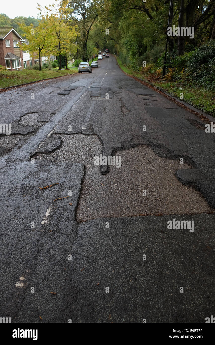Large potholes hi-res stock photography and images - Alamy