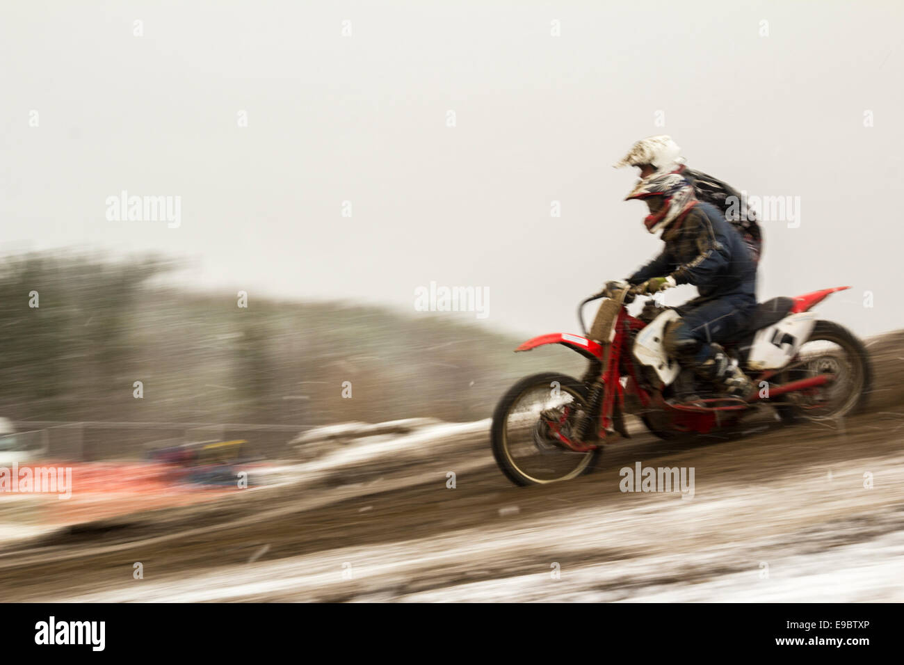 Circuit race on a motorcycle with a sidecar Stock Photo - Alamy