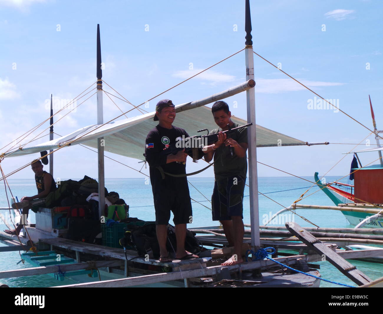 Park rangers composed of Task force MARLEM, Philippine Army and ...