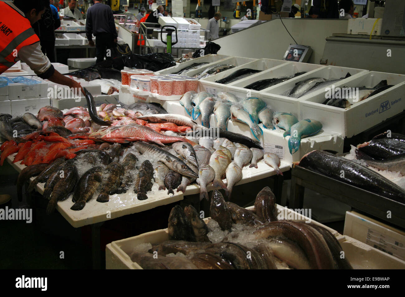 Billingsgate fish market hi-res stock photography and images - Alamy