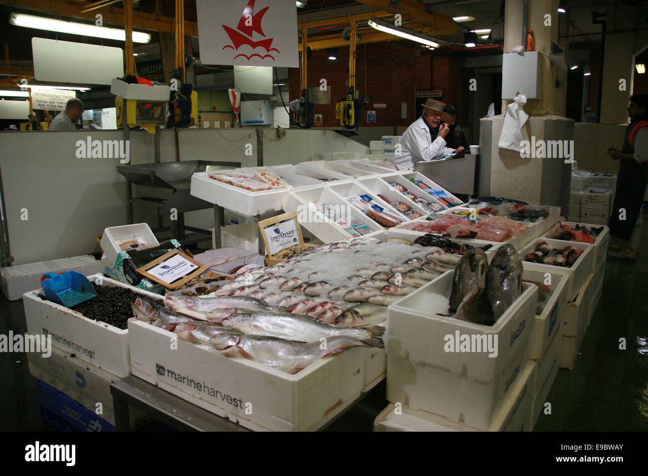 Billingsgate Fish Market Stock Photo - Alamy