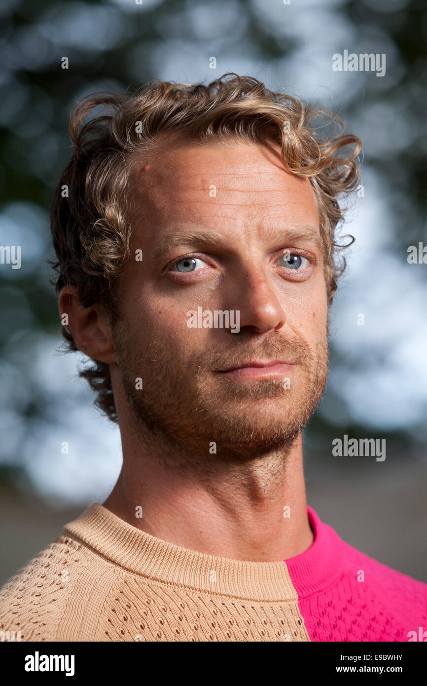 Tom Rob Smith, British author, at the Edinburgh International Book ...