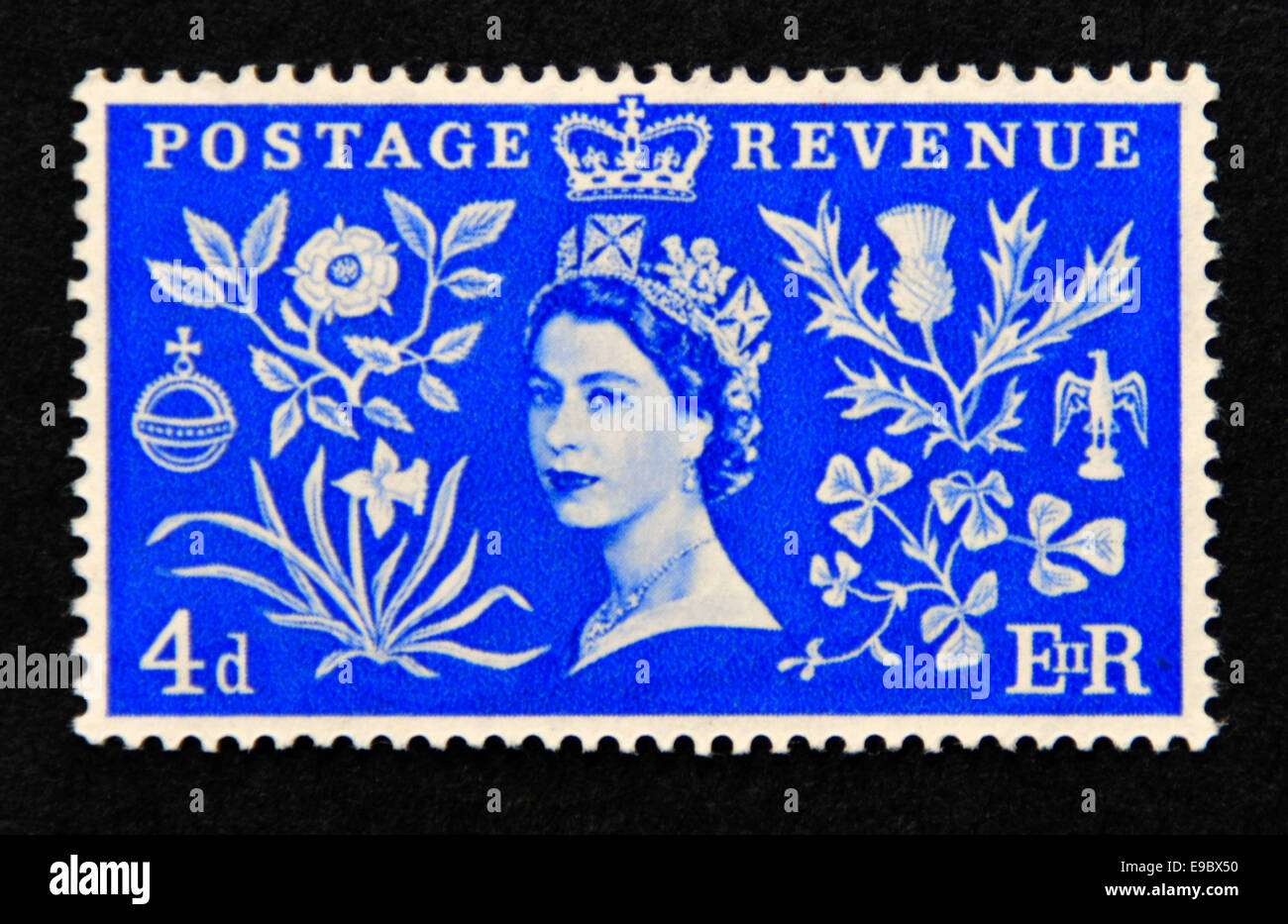 Queen Elizabeth Ii Stamp Stock Photos & Queen Elizabeth Ii Stamp Stock ...