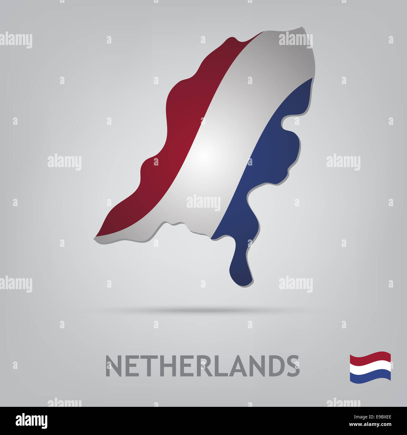 Abstract background image flag netherlands hi-res stock photography and ...