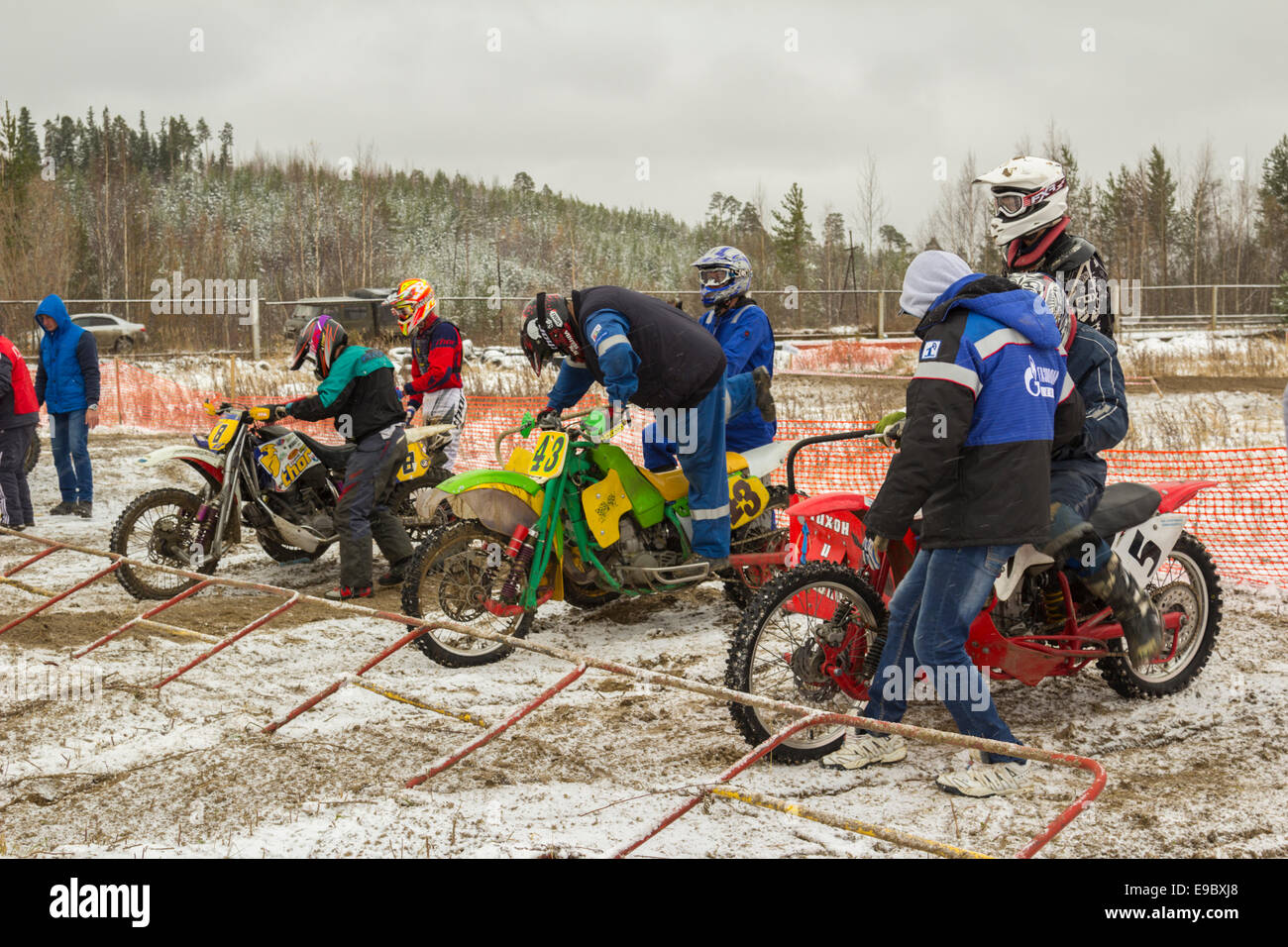 Circuit race on a motorcycle with a sidecar Stock Photo - Alamy