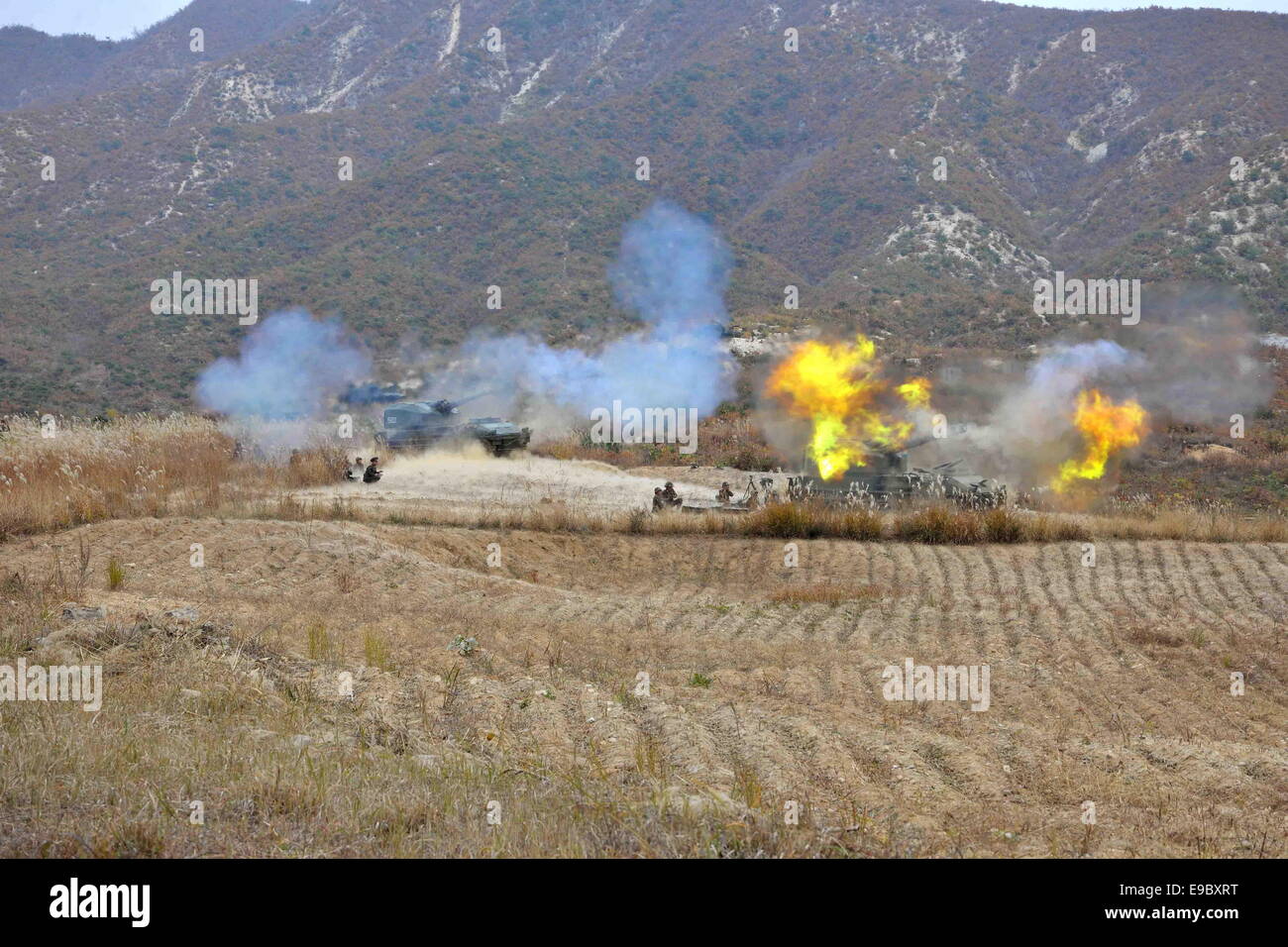 Pyongyang, DPRK. 24th Oct, 2014. Photo provided by Korean Central News ...
