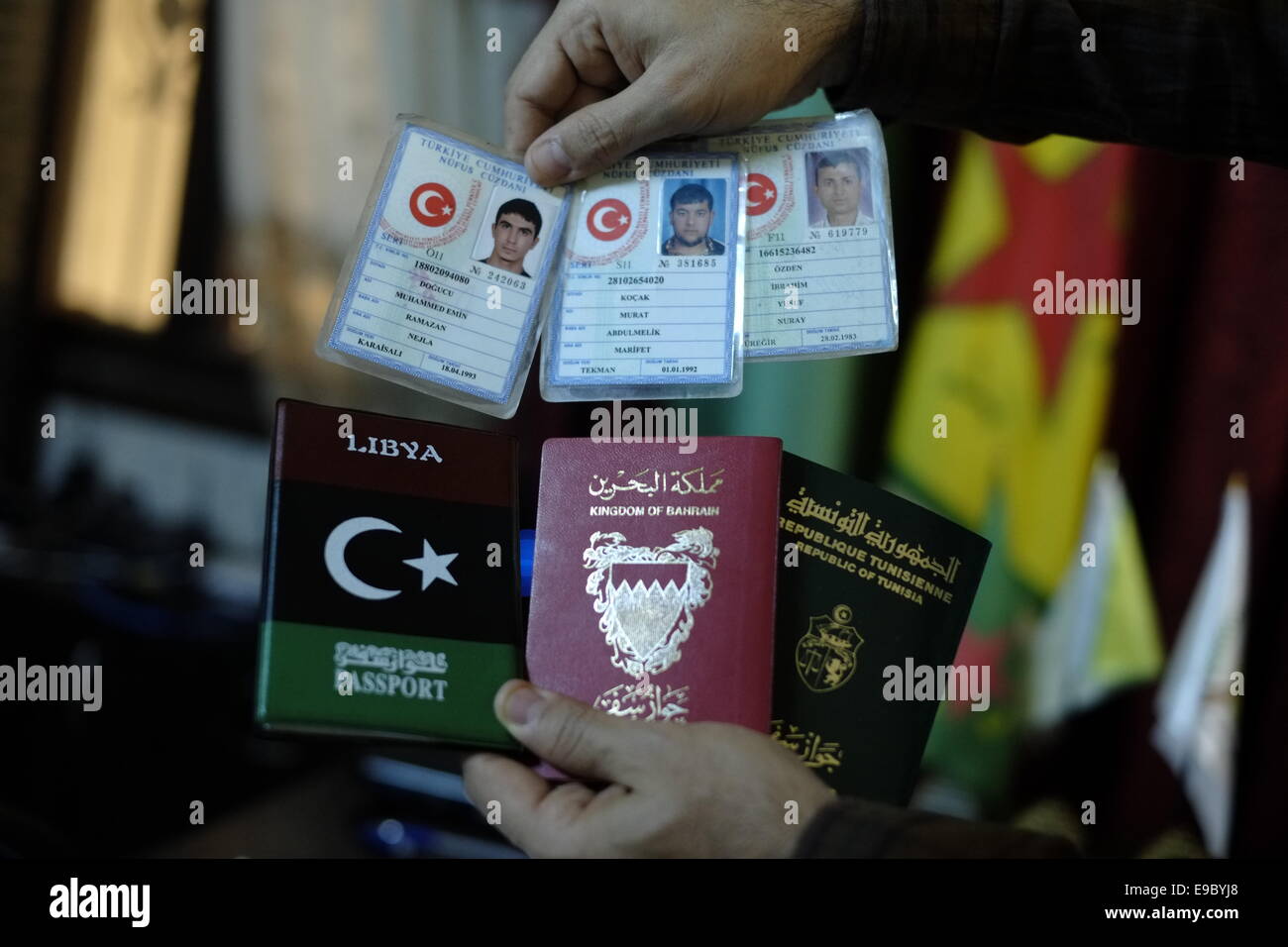 Turkish passports hi-res stock photography and images - Alamy