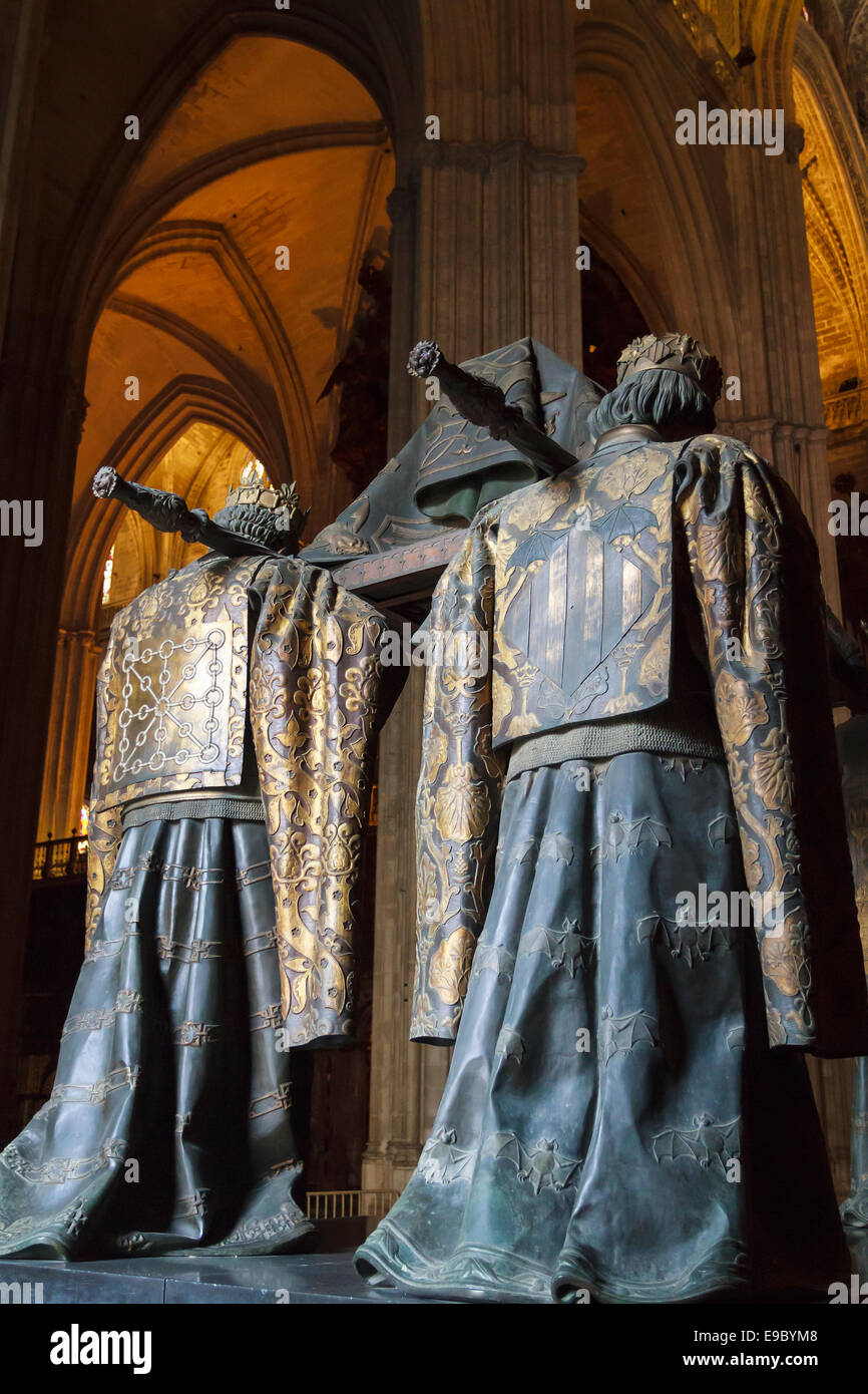 Seville spain grave christopher columbus hi-res stock photography and ...
