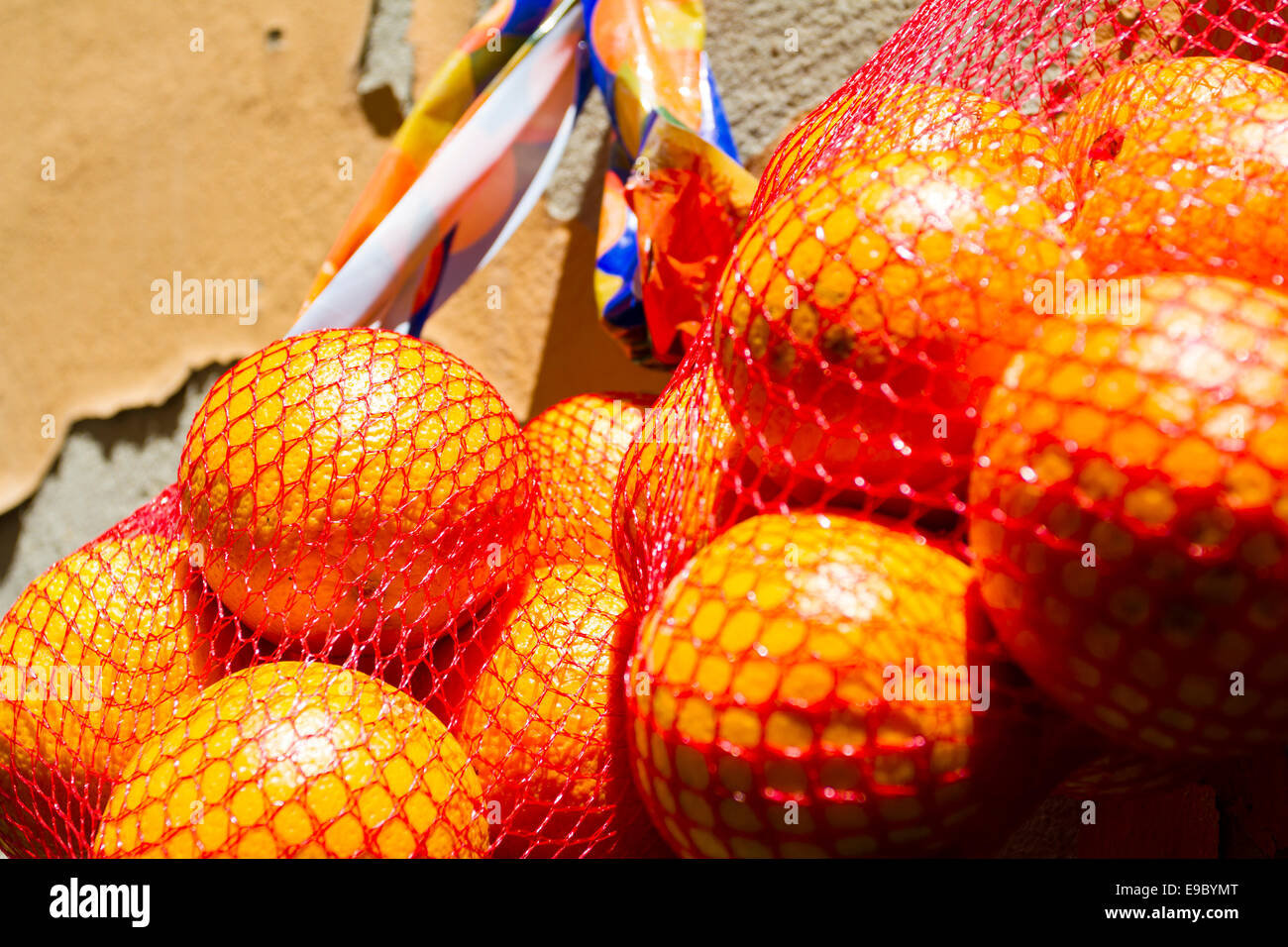 Hanging fruit bags hi-res stock photography and images - Alamy