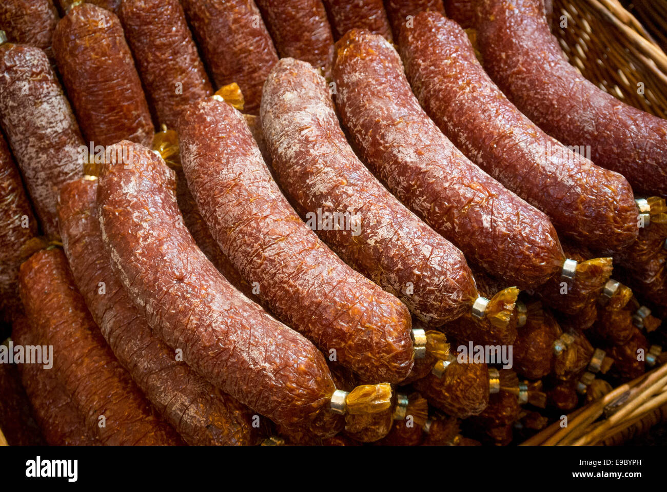 Chorizo sausages hi-res stock photography and images - Alamy