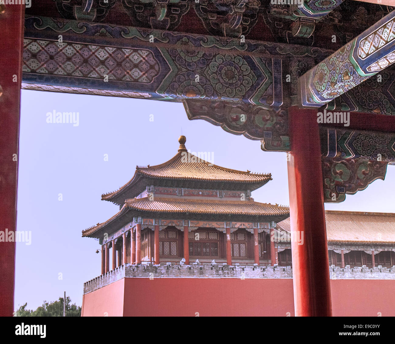 Oct. 16, 2006 - Beijing, China - One of the side towers of the Meridian ...