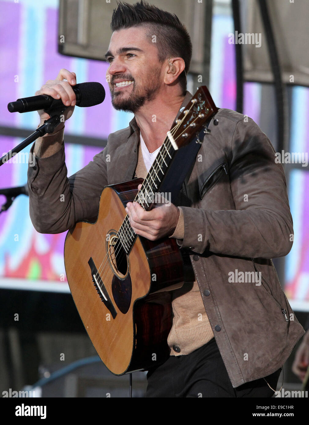 Juanes performs live on NBC's 'Today' show at Rockefeller Center ...