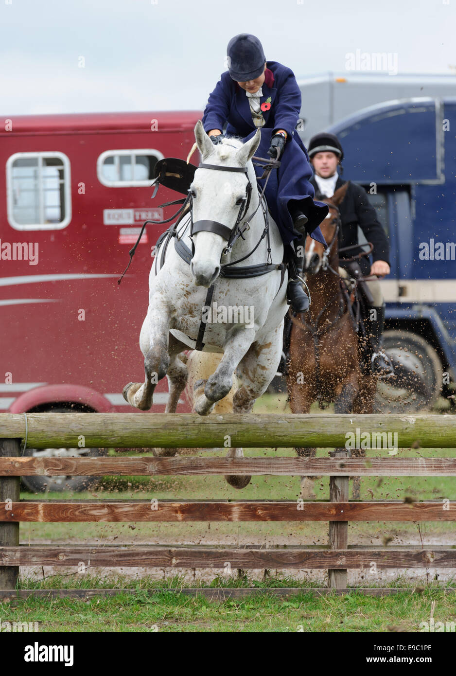Sidesaddle jumping hi-res stock photography and images - Alamy