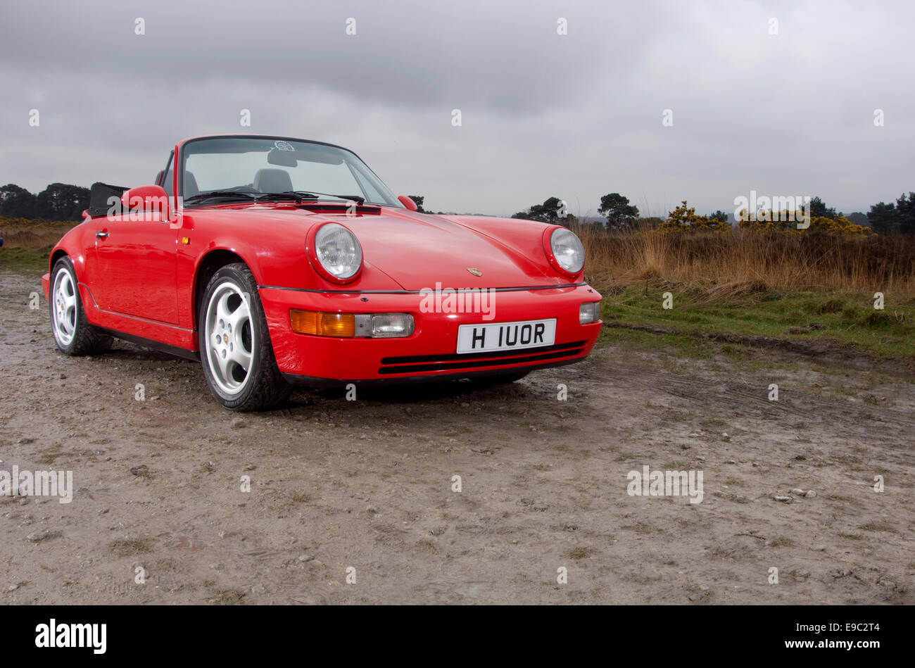Porsche 911 964 rear engined German sports car Stock Photo - Alamy