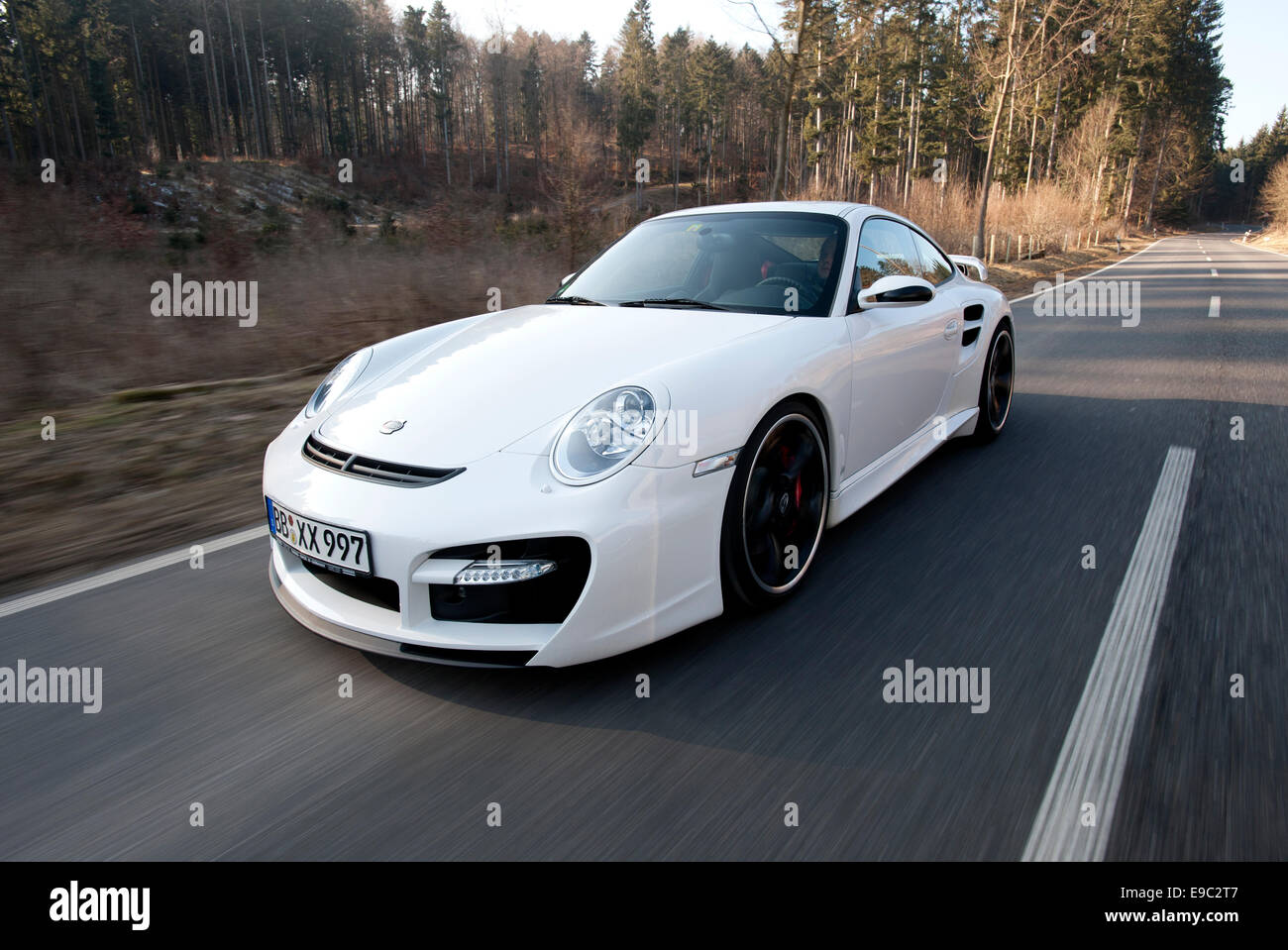 Porsche 911 rear engined German sports car Stock Photo - Alamy
