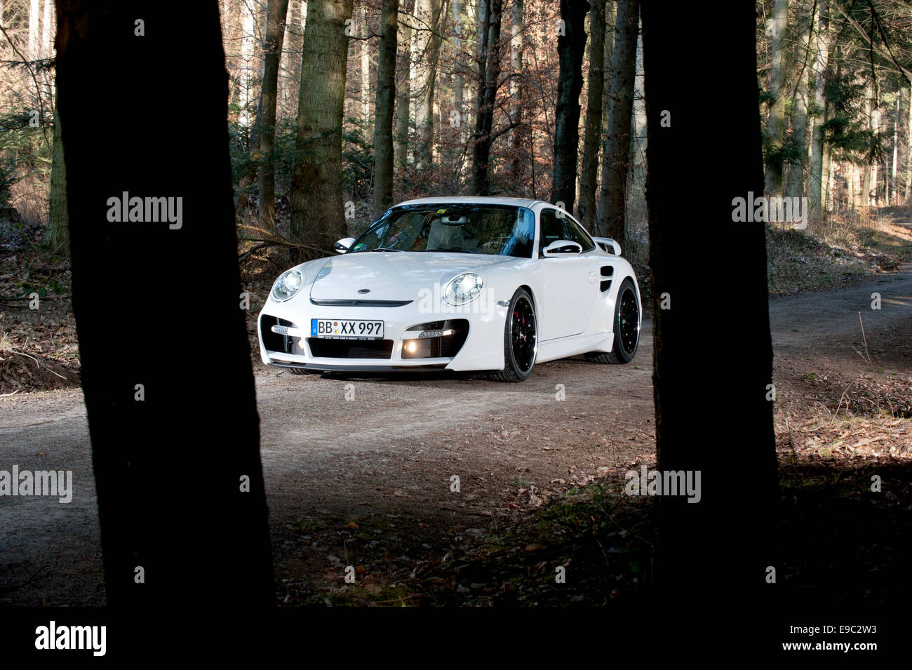 Porsche 911 rear engined German sports car Stock Photo - Alamy