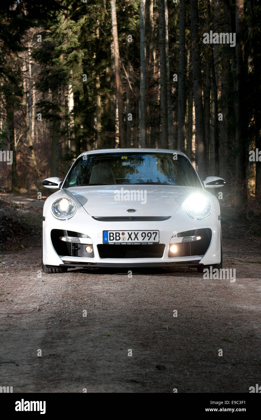 Porsche 911 rear engined German sports car Stock Photo - Alamy