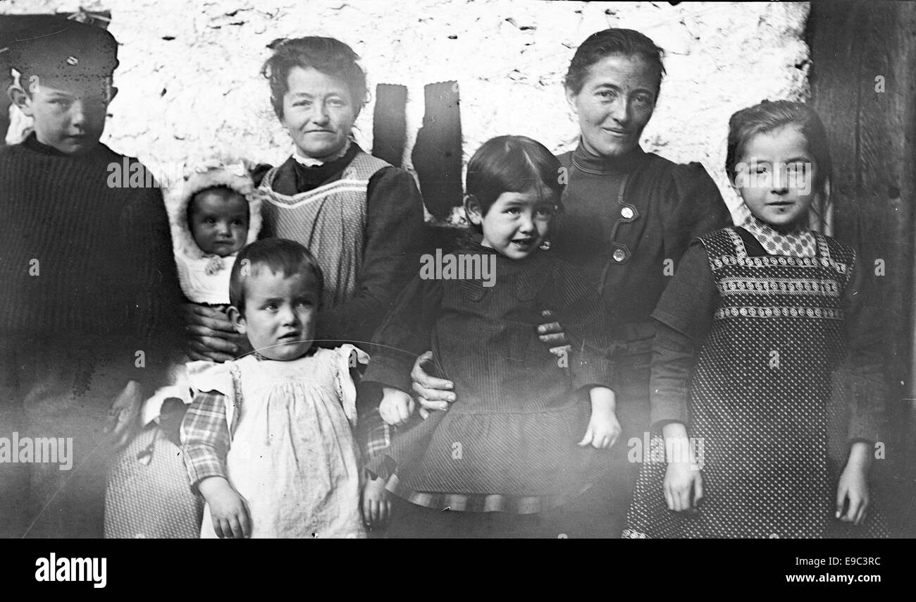 A farmers family in Switzerland Stock Photo - Alamy