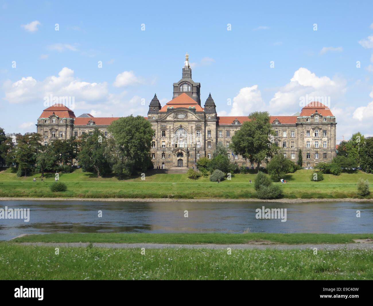 State chancellery of Saxony in Dresden Stock Photo - Alamy
