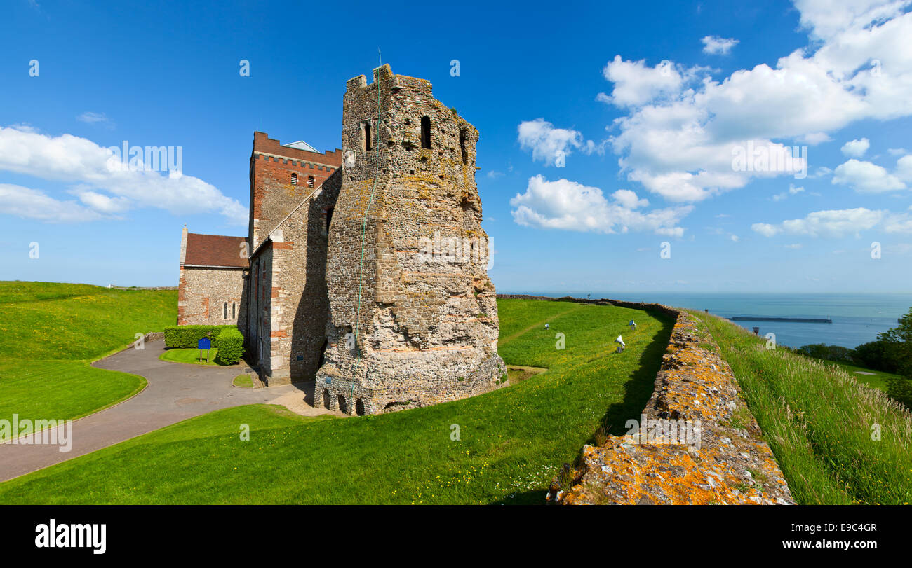Roman Lighthouse Dover Castle High Resolution Stock Photography and ...