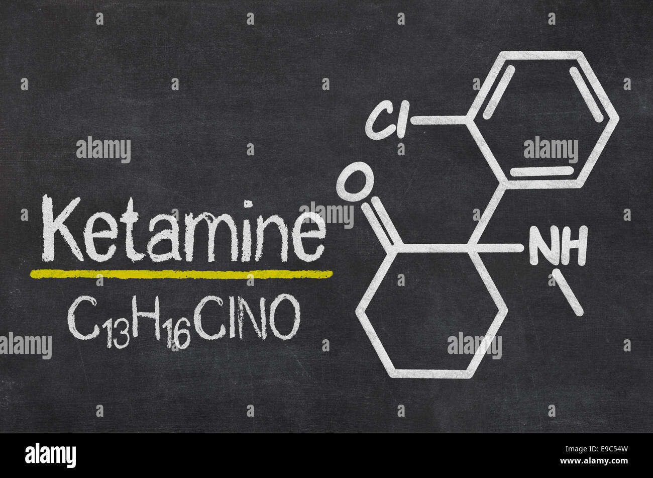 Ketamine drug molecule hi-res stock photography and images - Alamy