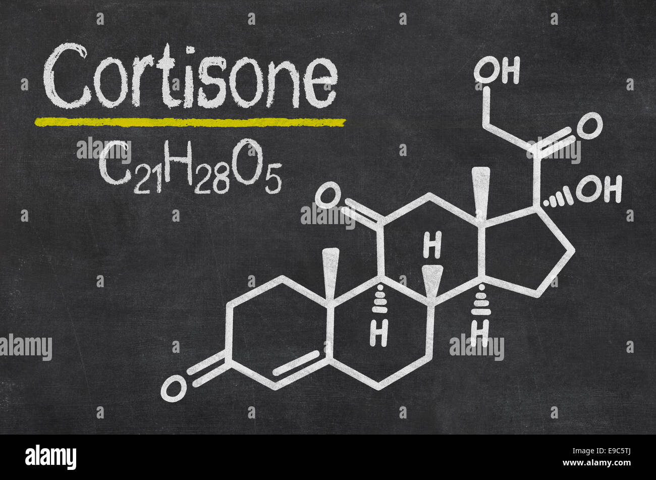 Cortisone molecule hi-res stock photography and images - Alamy