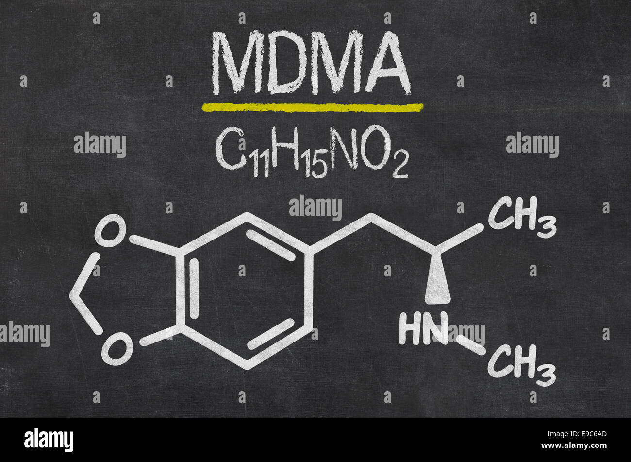 Structural formula of amphetamine hi-res stock photography and images ...