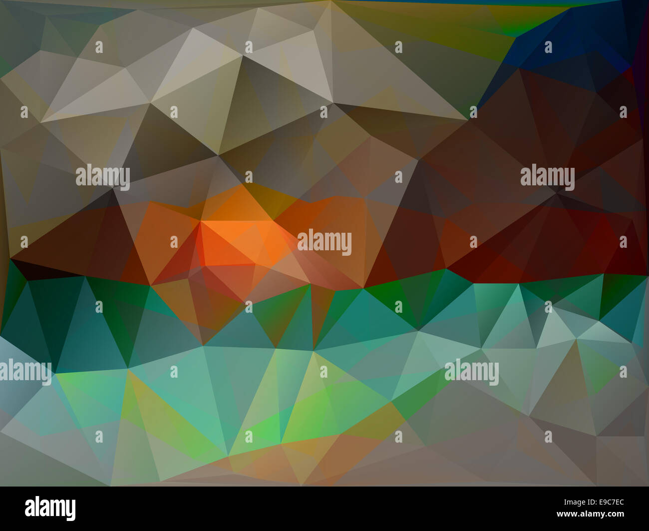 Abstract background triangles Stock Photo - Alamy