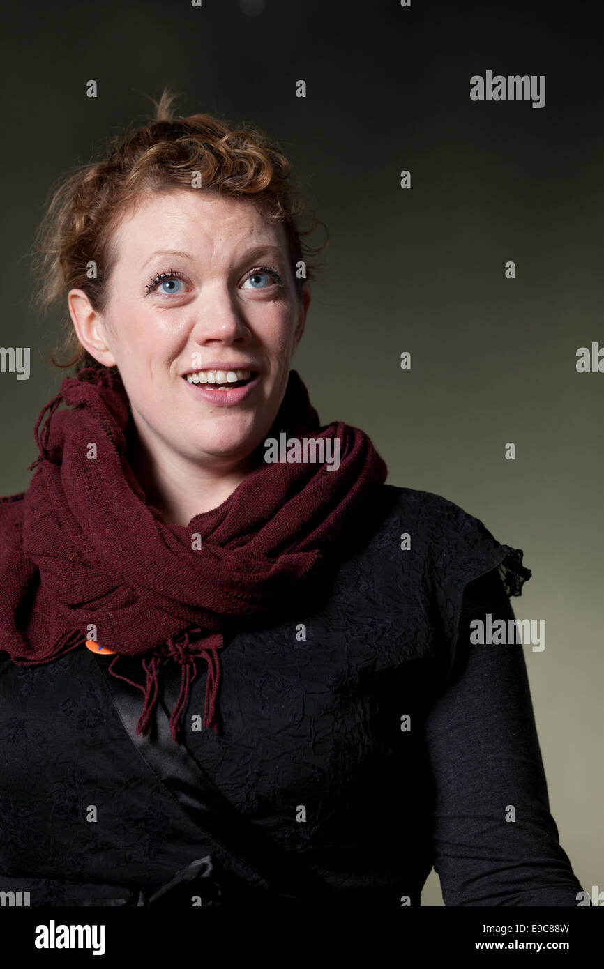 Rachel McCrum, poet, performer and writer, at the Edinburgh ...