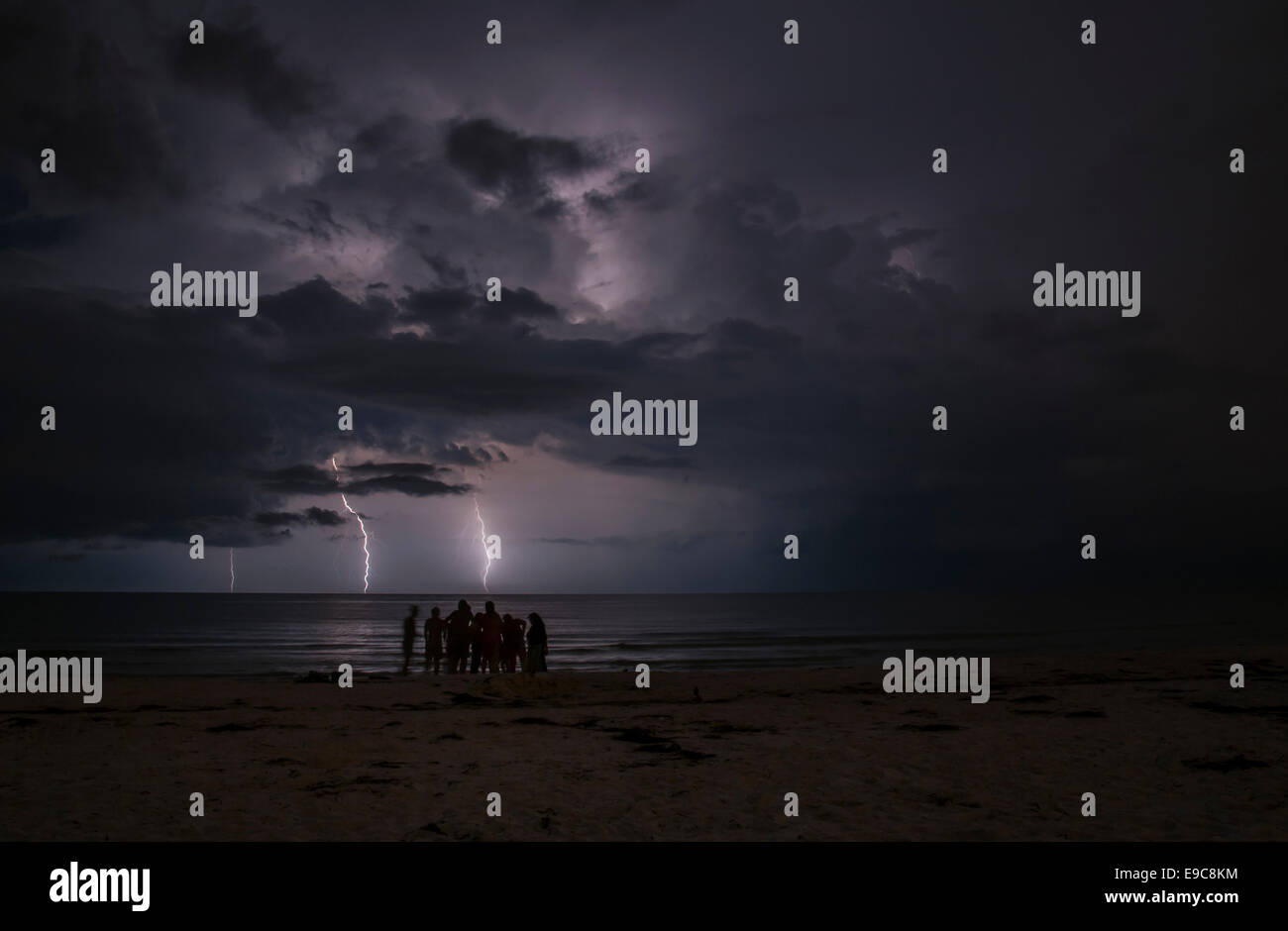 Lightning bolt florida hi-res stock photography and images - Alamy