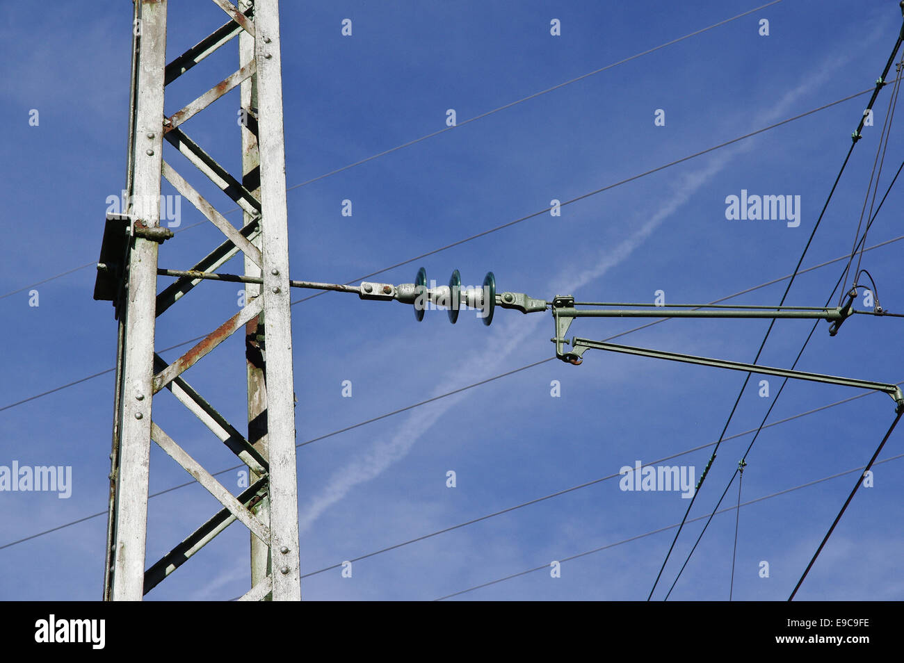 Pole railway hi-res stock photography and images - Alamy
