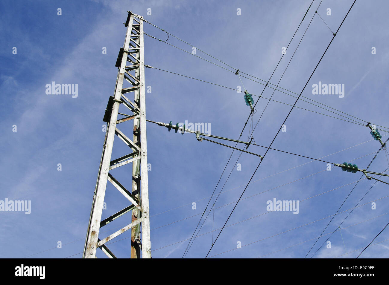Pole railway hi-res stock photography and images - Alamy