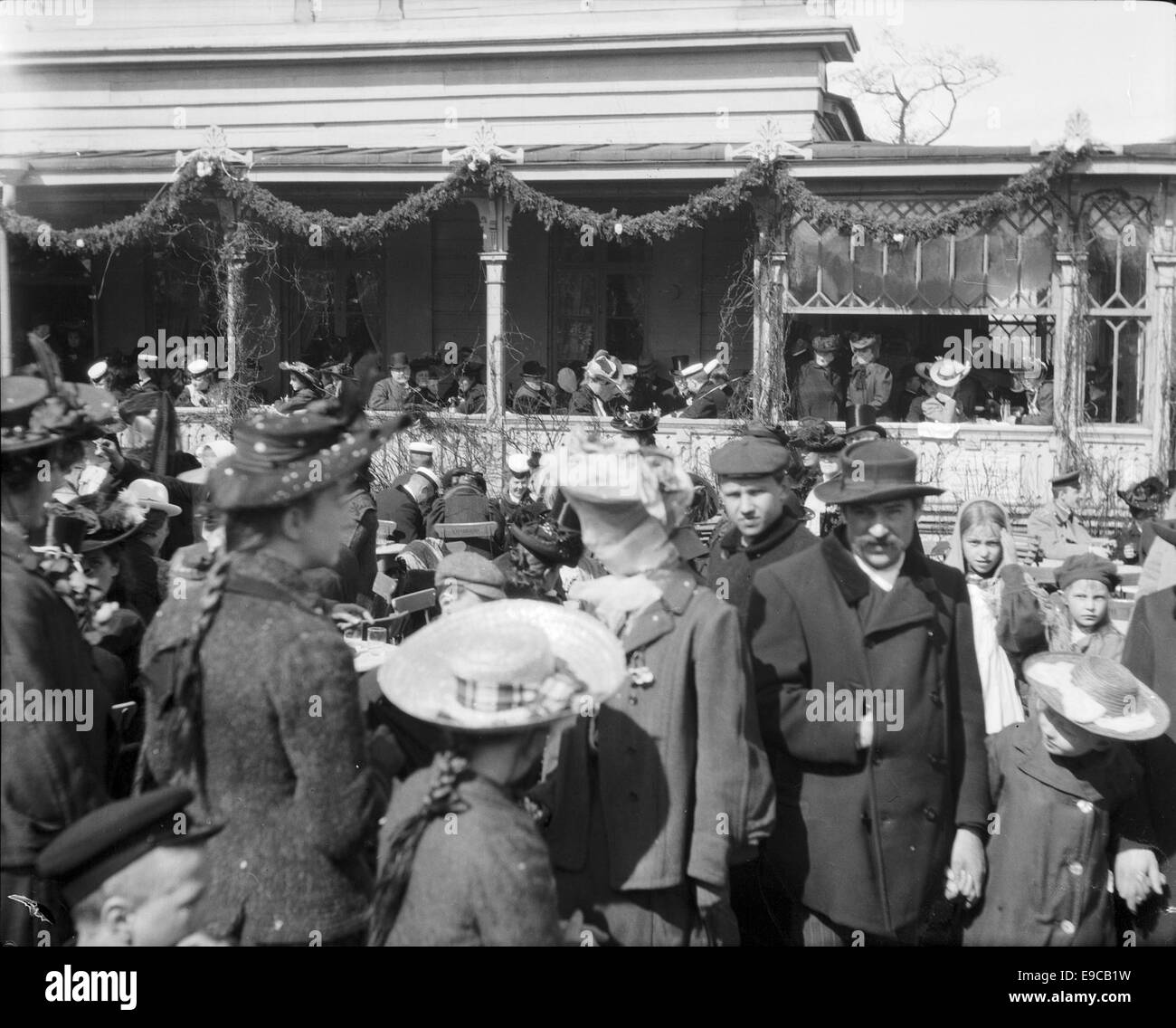 This photograph shows Helsinki, Finland, from the late 19th or early ...