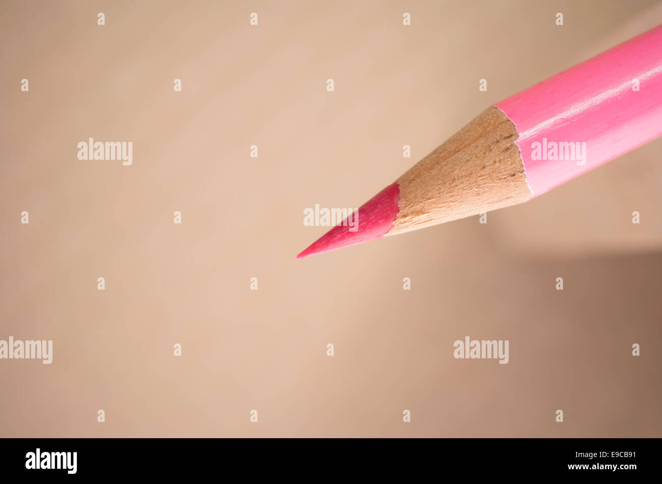 Pink colored pencil hi-res stock photography and images - Alamy