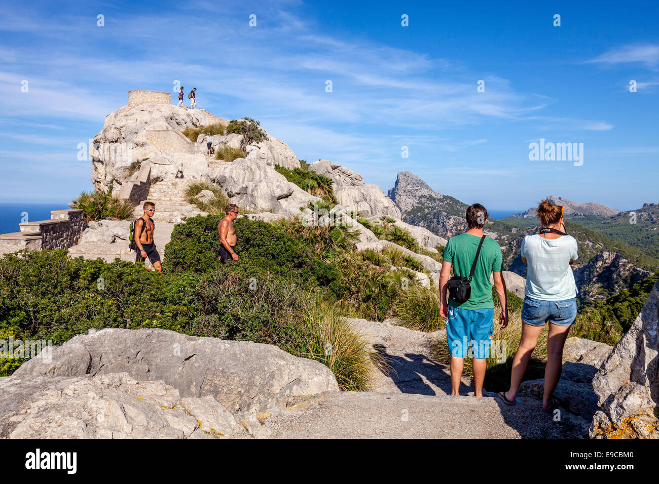 Formentor Viewpoint, Mallorca - Spain Stock Photo - Alamy