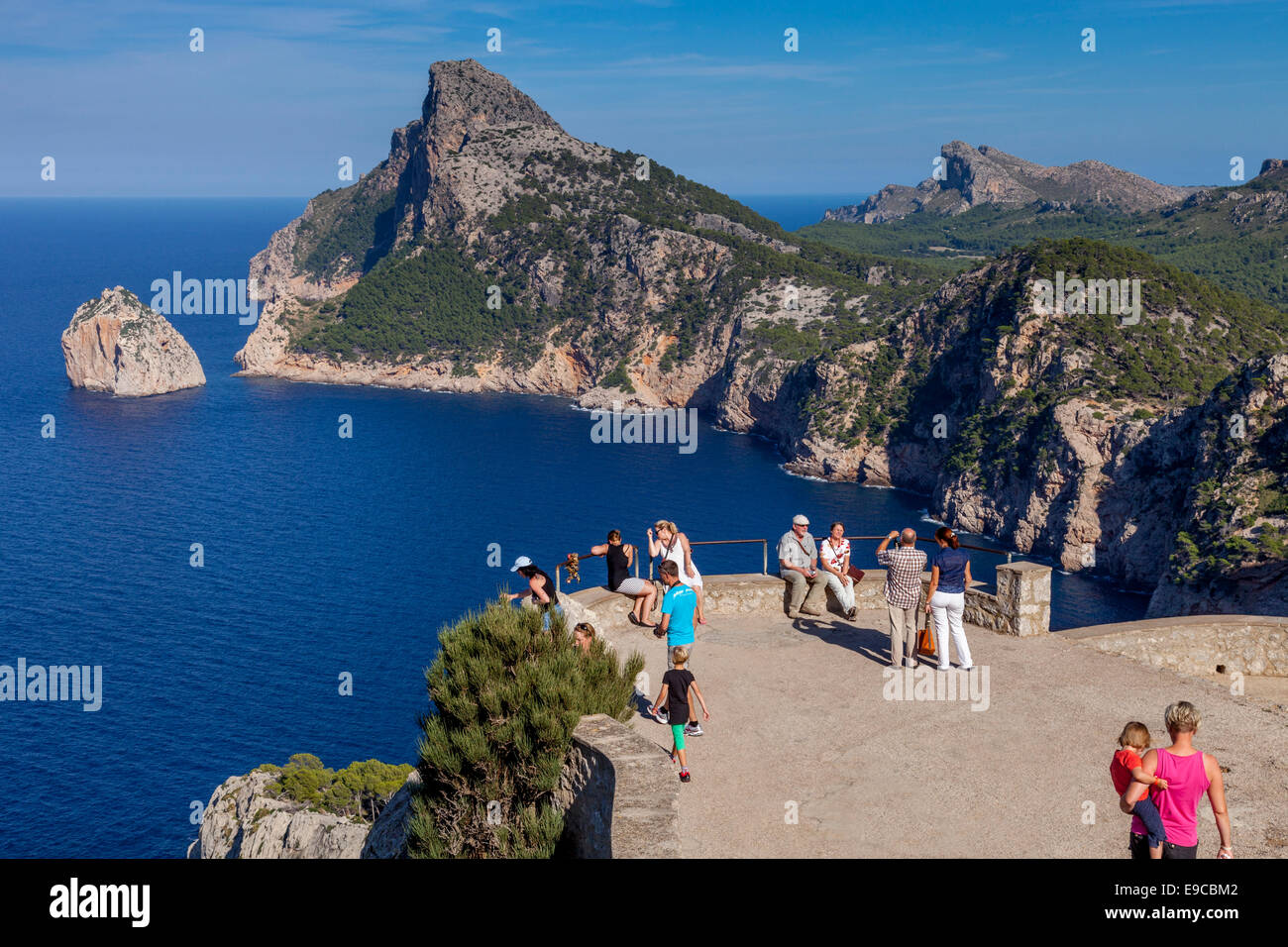 Formentor Viewpoint, Mallorca - Spain Stock Photo - Alamy