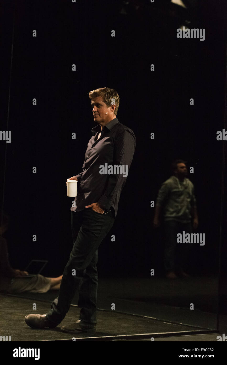 Dan Wyllie as Gregers Werle in "The Wild Duck" at the Barbican Stock ...