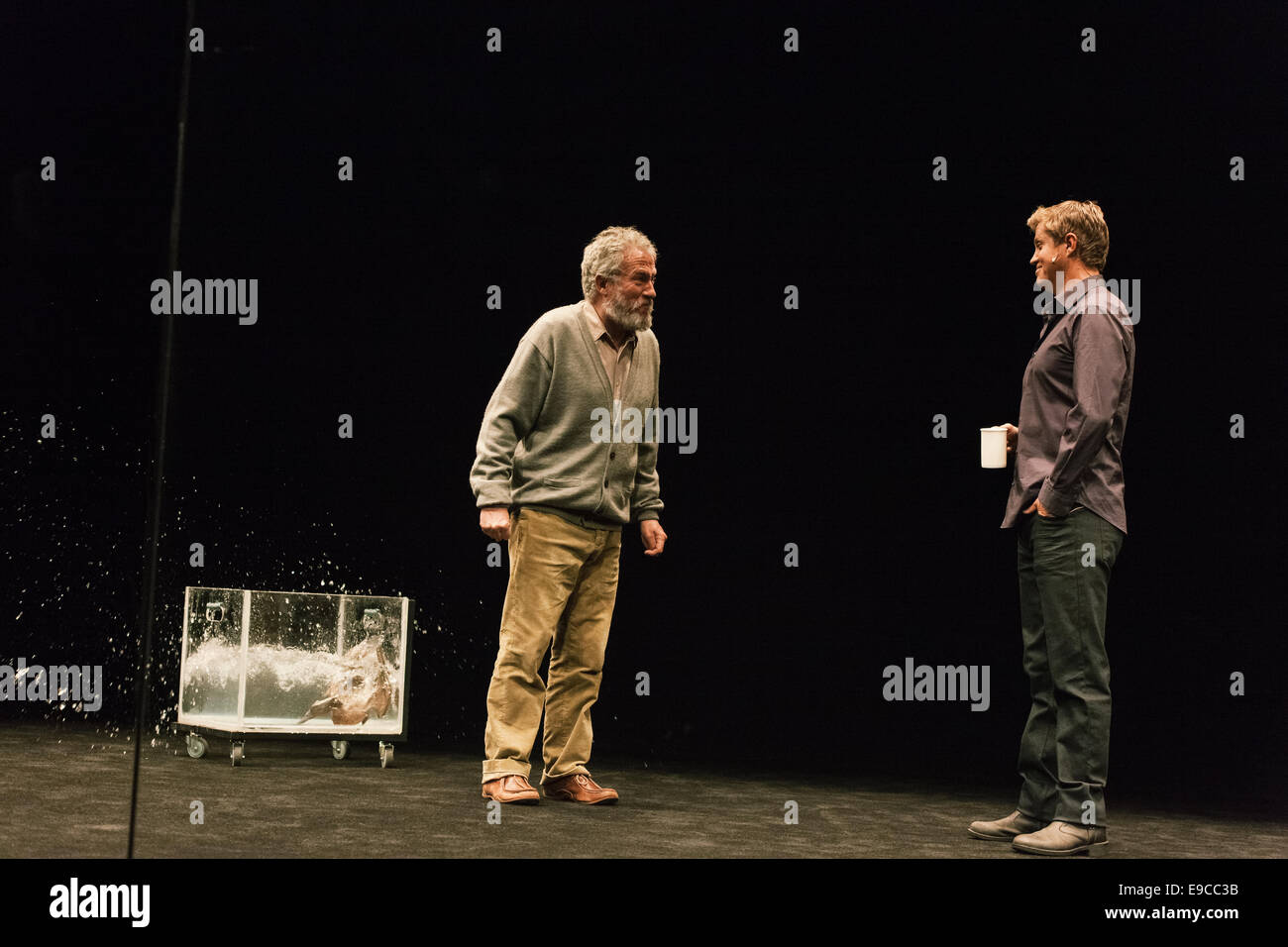 Richard Piper (Ekdal) & Dan Wyllie (Gregers Werle) perform "The Wild ...