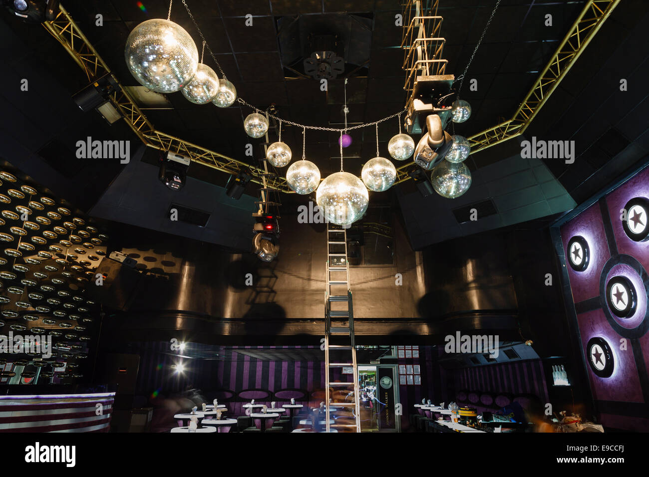 Night club interior hi-res stock photography and images - Alamy