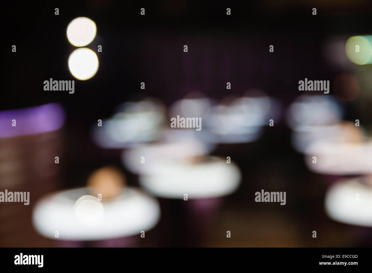 metal rolling oval mirrored as abstract background, bokeh Stock Photo ...