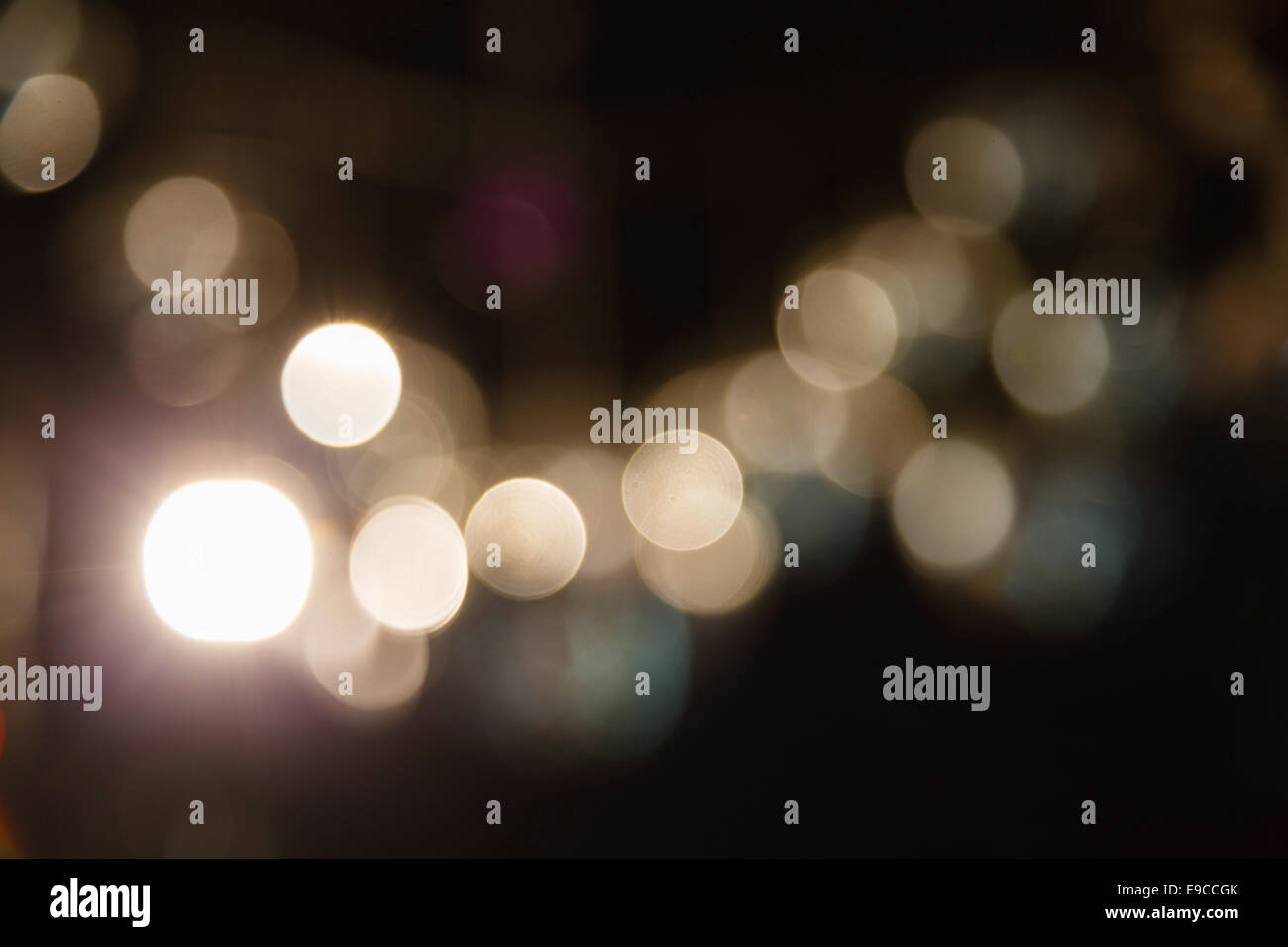 metal rolling oval mirrored as abstract background, bokeh Stock Photo ...