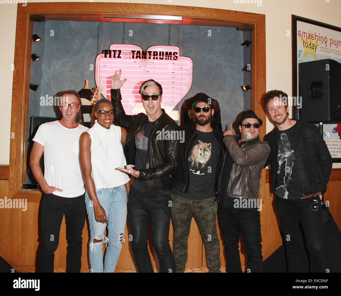 Las Vegas, Nevada, USA. 24th Oct, 2014. Noelle Scaggs, Michael Fitzpatrick, Jeremy Ruzumna ...