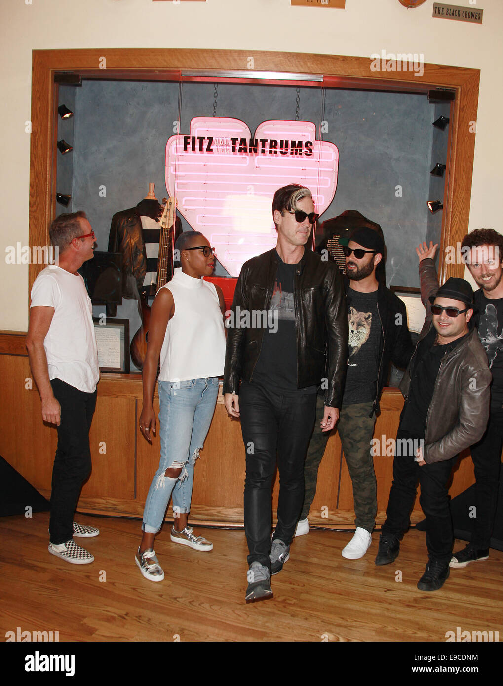 Las Vegas, Nevada, USA. 24th Oct, 2014. Noelle Scaggs, Michael Fitzpatrick, Jeremy Ruzumna ...