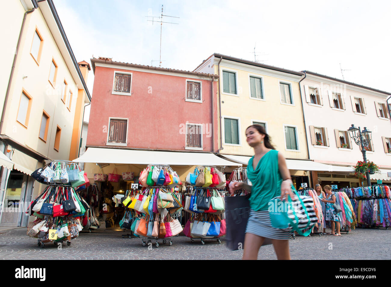 woman, girl, shopping, shop, clothes, clothing, Adria, Adriatic, sea ...