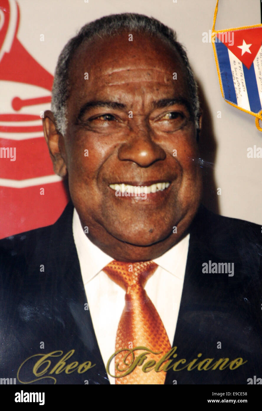 Puerto Rican salsa singer Jose ''Cheo'' Feliciano lies in his open ...