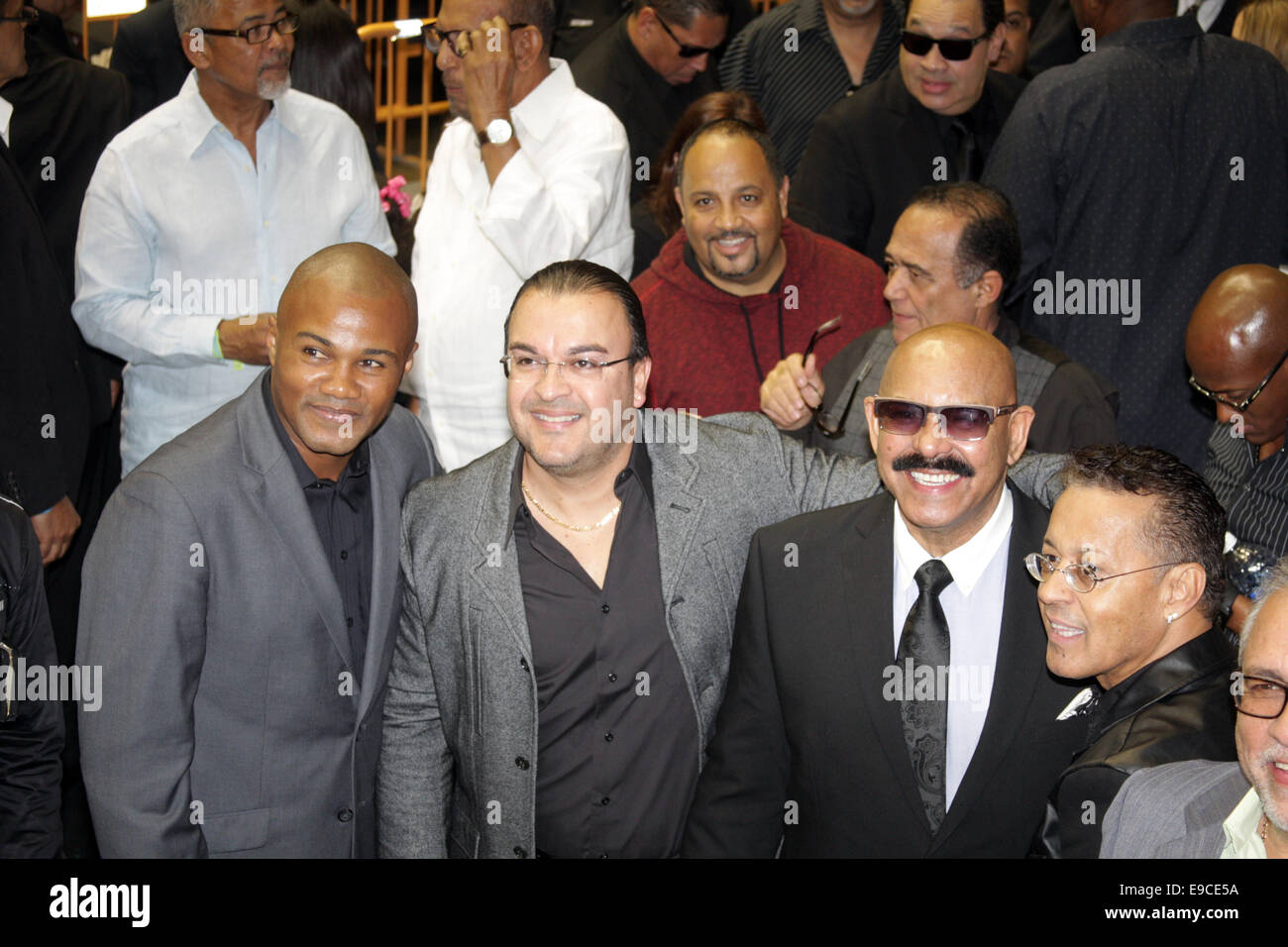 Puerto Rican salsa singer Jose ''Cheo'' Feliciano lies in his open ...