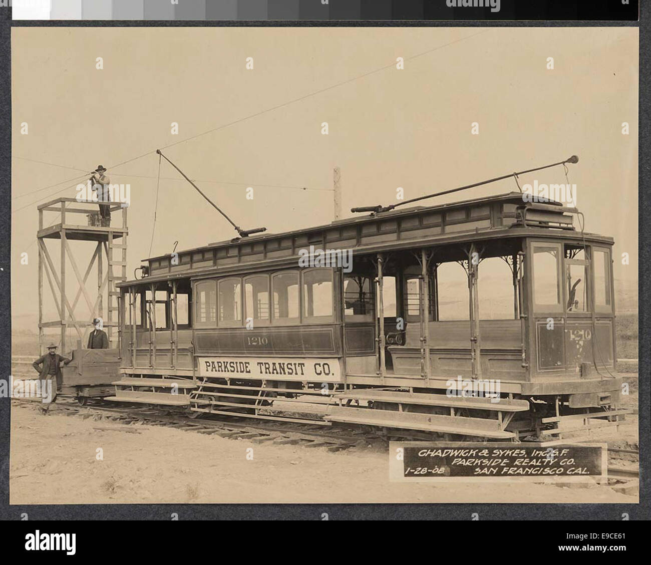 Highlighting early 20th century rail transportation hi-res stock ...