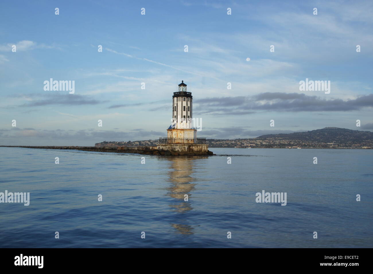 Port of Los Angeles Harbor Light House Stock Photo - Alamy