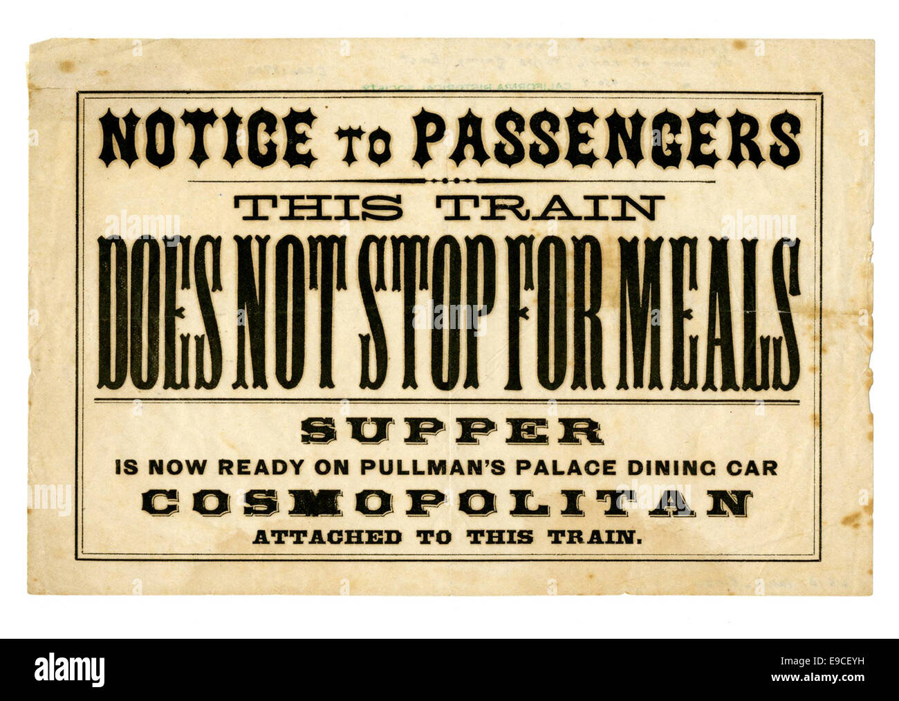 Early passenger train Cut Out Stock Images & Pictures - Alamy