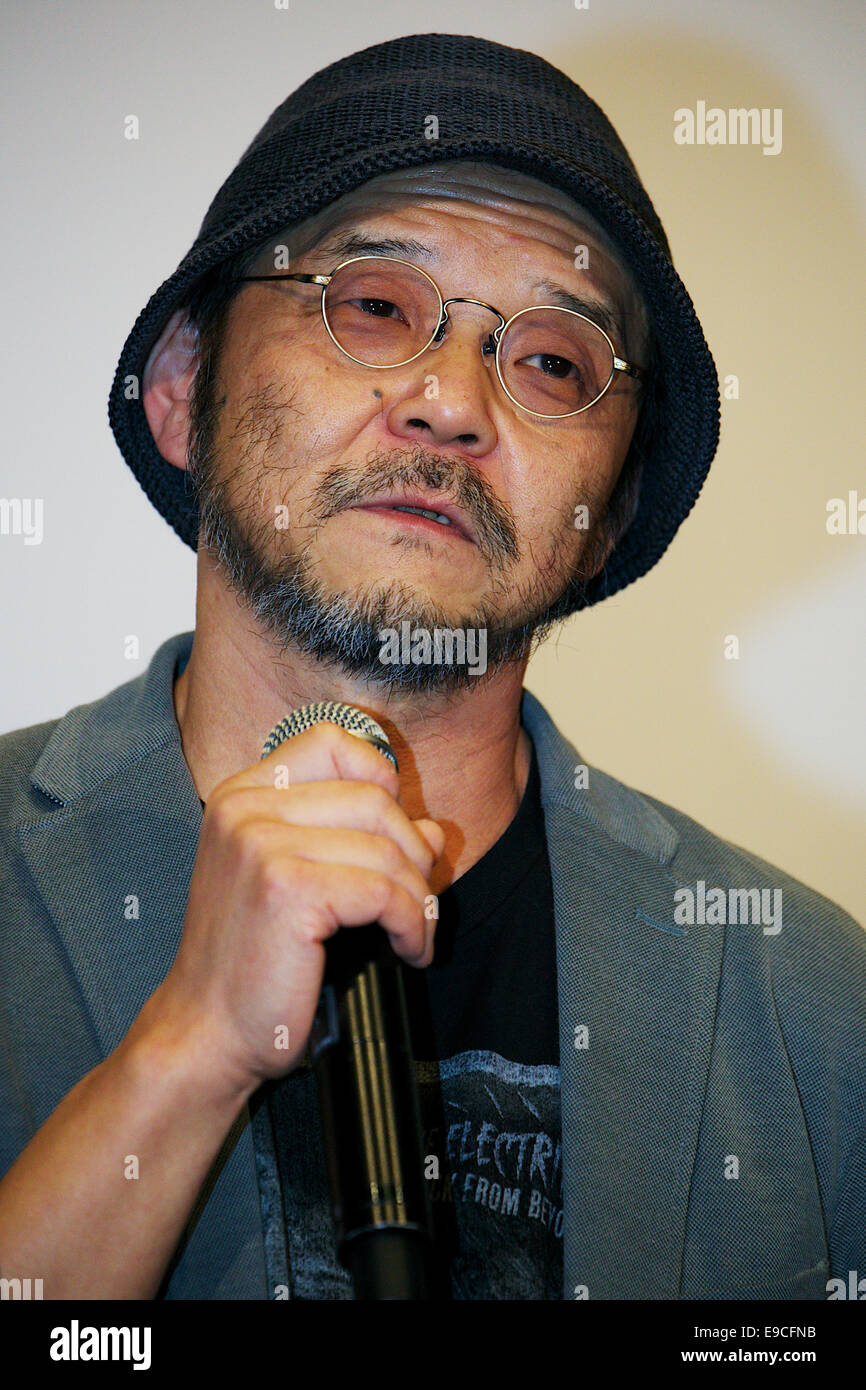 Tokyo, Japan. 24th Oct, 2014. Mamoru Oshii, October 24 2014, Tokyo ...